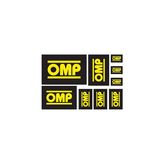 OMP Sticker Sheet | Gadgets \ Stickers | Rallymerchandise.eu