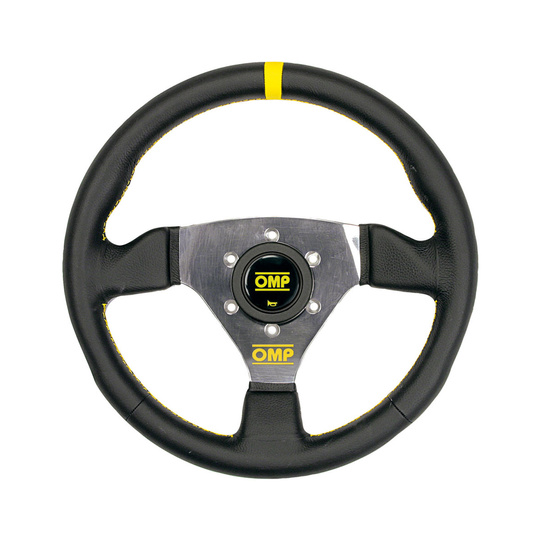 OMP TRECENTO Leather Steering Wheel | Steering Wheels \ Racing ...