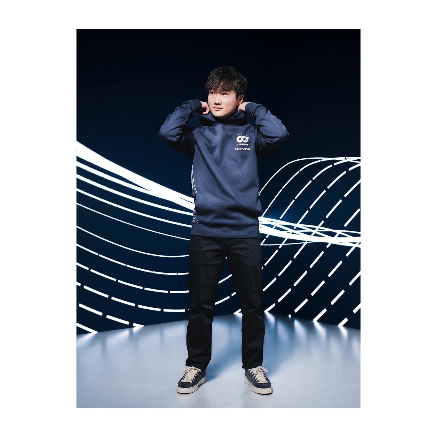 Scuderia Alpha Tauri Mens Team Hoodie | Sweatshirts \ Mens ...