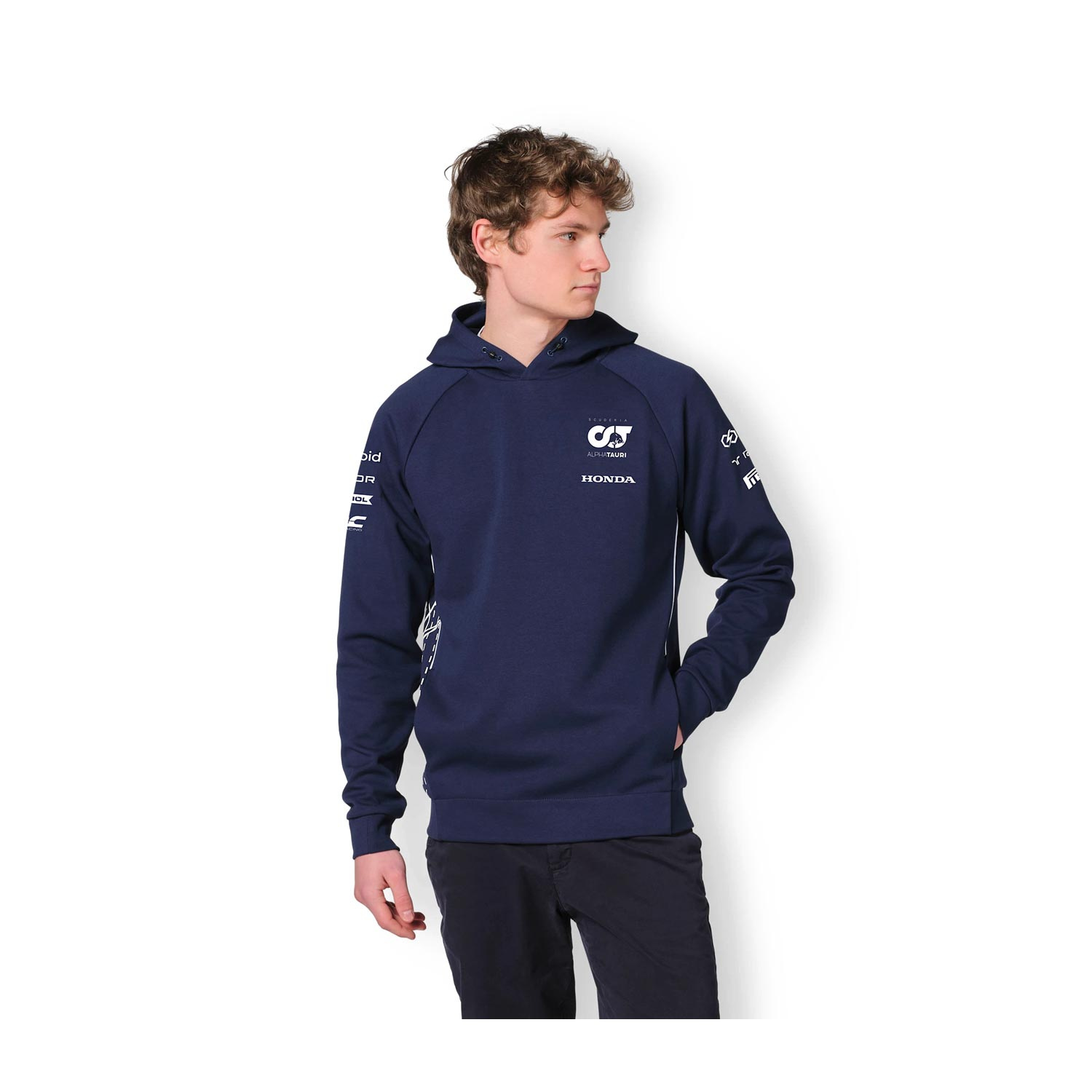 Scuderia Alpha Tauri Mens Team Hoodie | Sweatshirts \ Mens ...