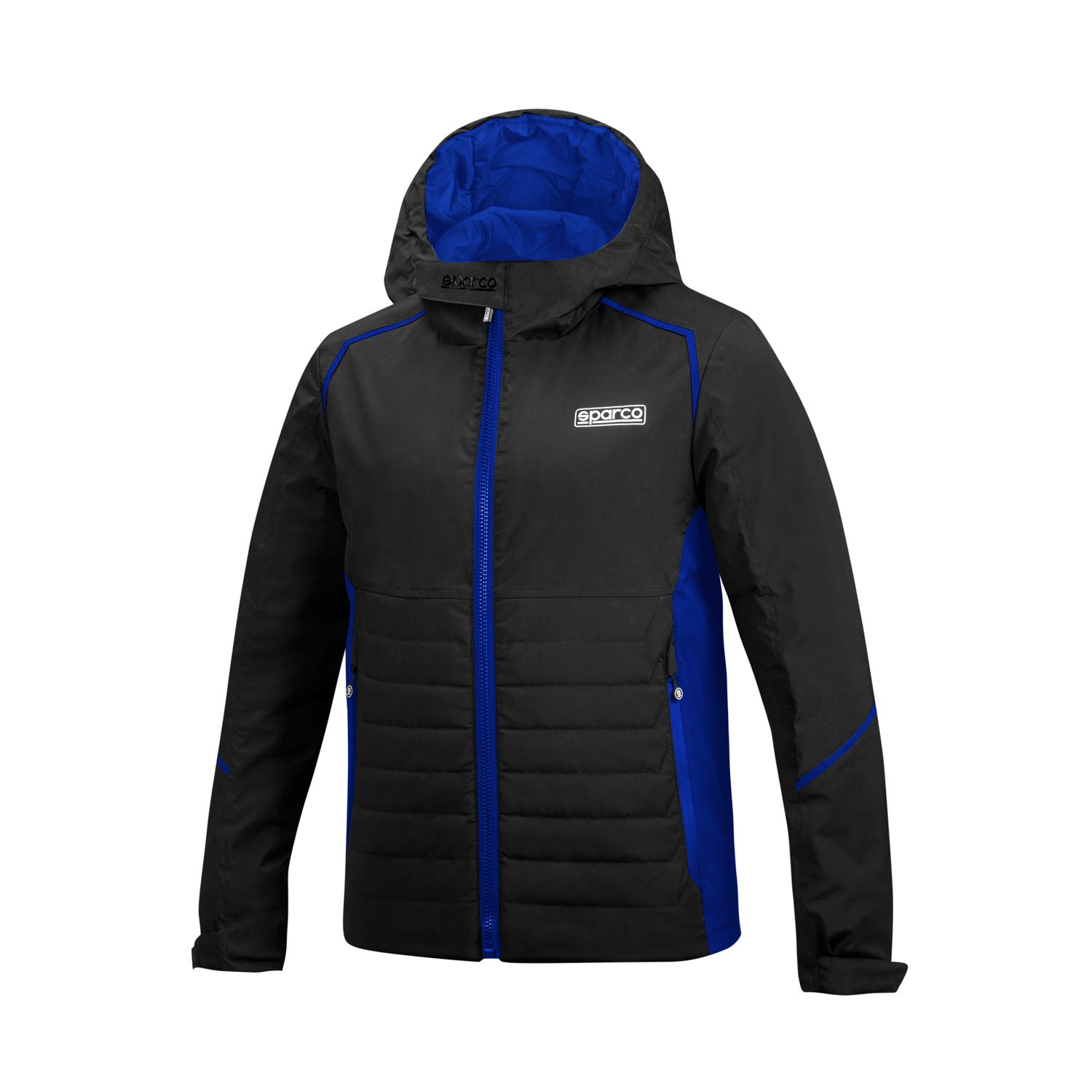 Sparco MY22 Mens Winter jacket black-blue Blue || Black | Wind Jackets ...