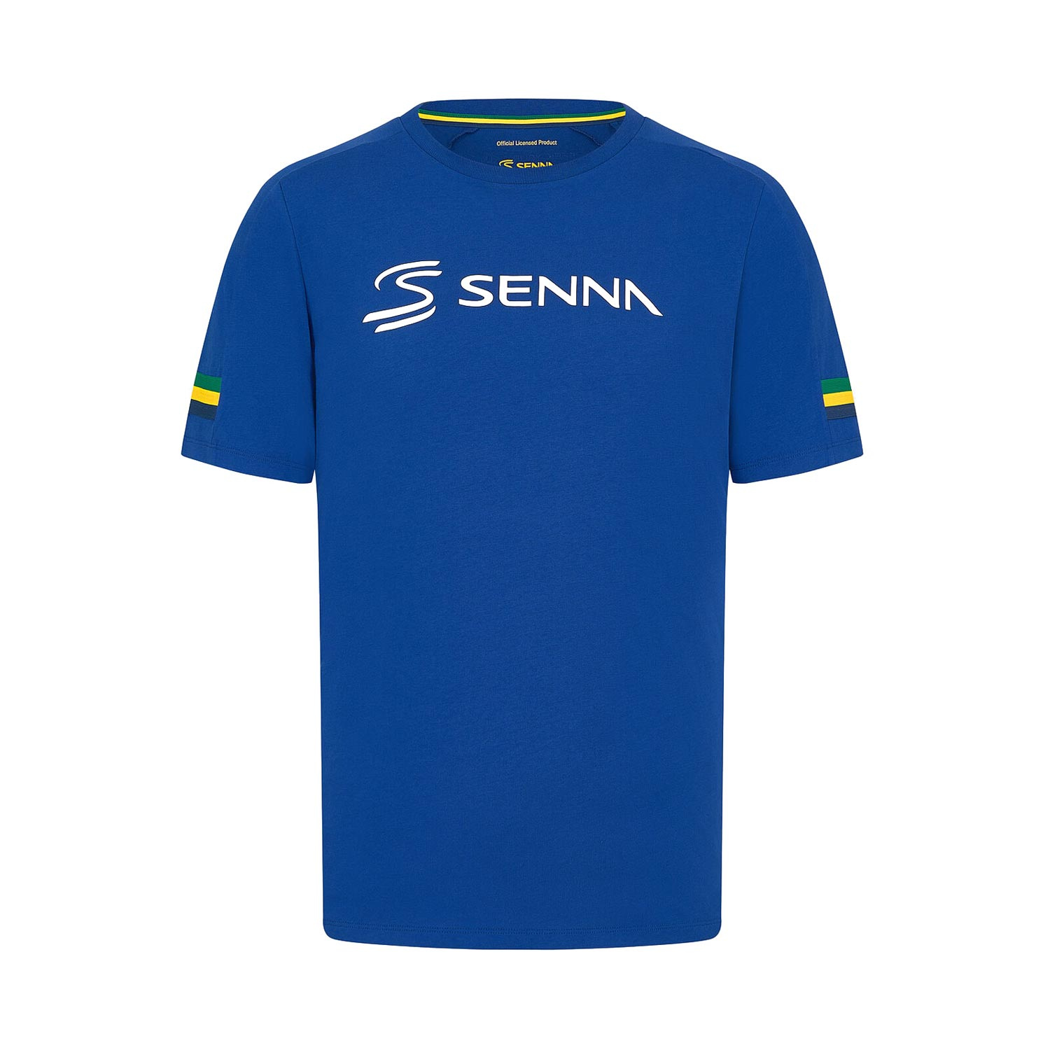 2024 Ayrton Senna F1 Men's Stripe T-Shirt | T-shirts \ Mens | Rallymerchandise.eu