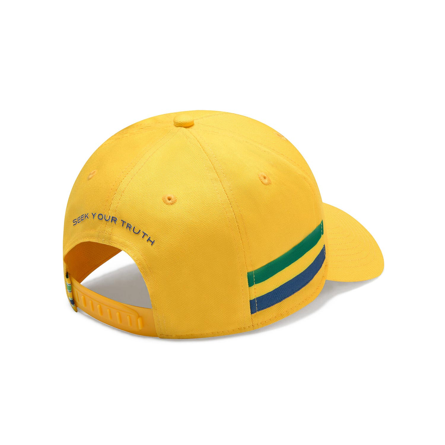 2024 Ayrton Senna F1 Stripe Yellow Baseball Cap | Caps \ Adults ...