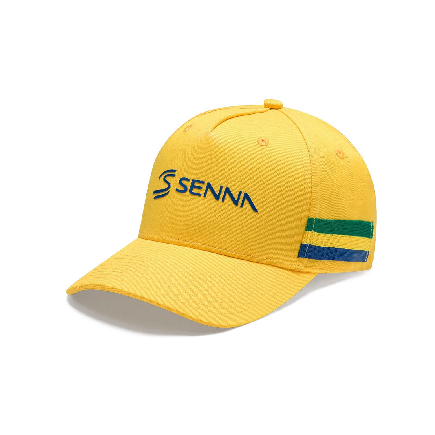 2024 Ayrton Senna F1 Stripe Yellow Baseball Cap | Caps \ Adults ...