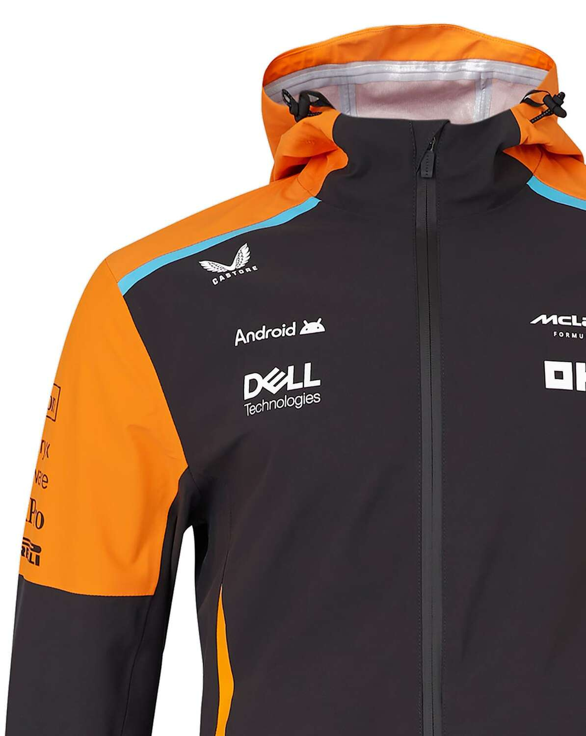 2024 McLaren F1 Men's Replica Team Rain Jacket | Wind Jackets \ Men's ...