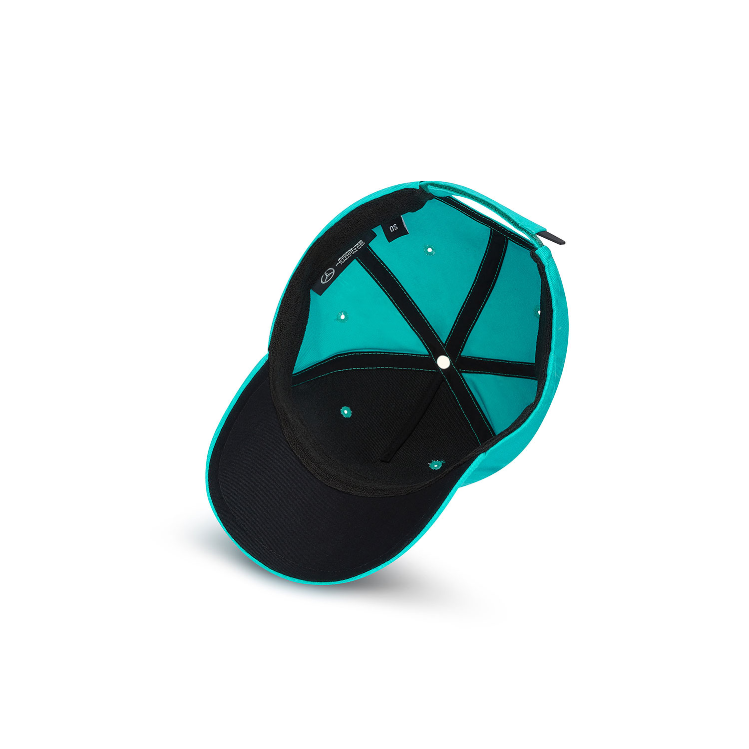 2024 Mercedes AMG F1 Large Logo Ultra Teal Baseball Cap | Caps \ Adults ...