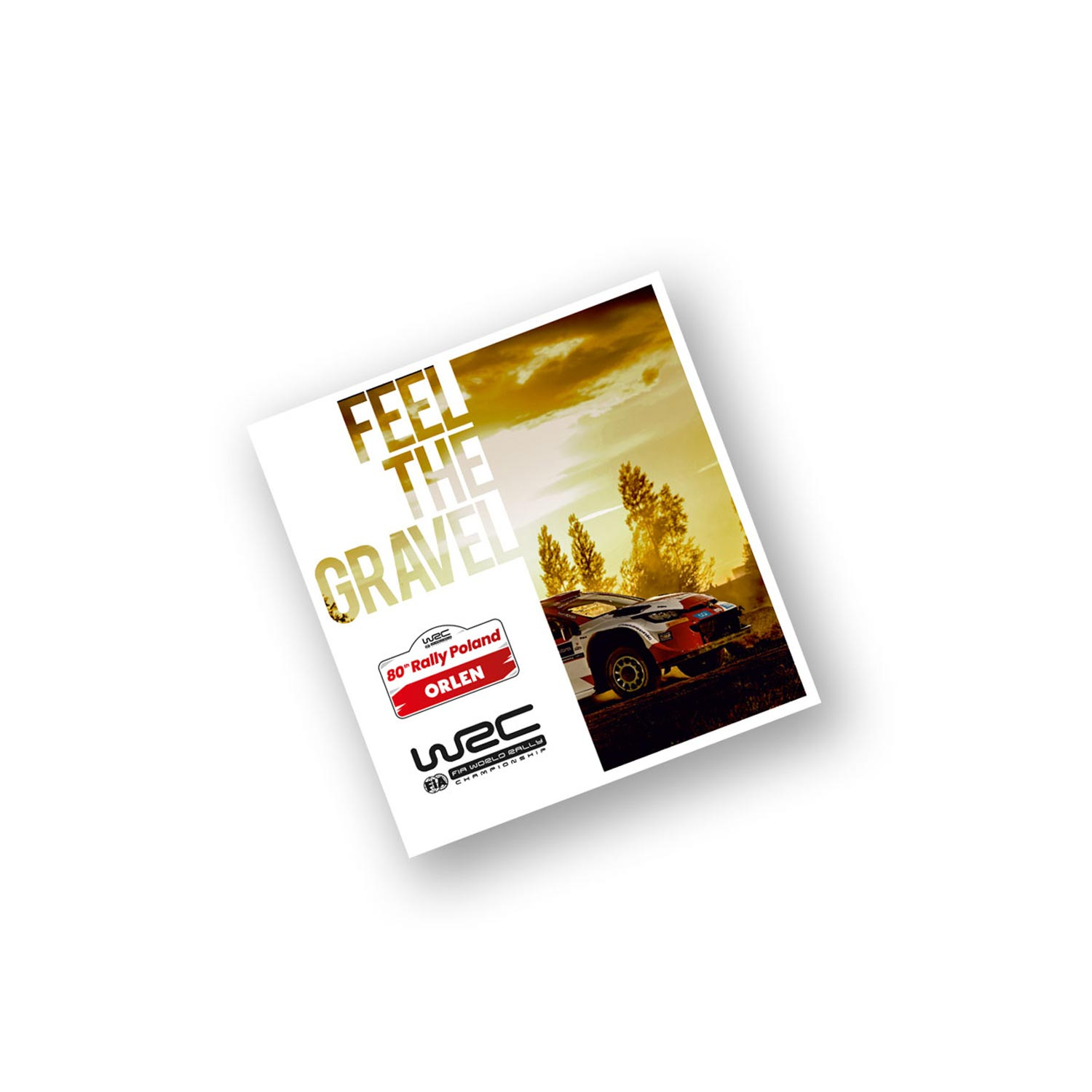 2024 Rally Poland WRC Sunset sticker | Gadgets \ Stickers ...