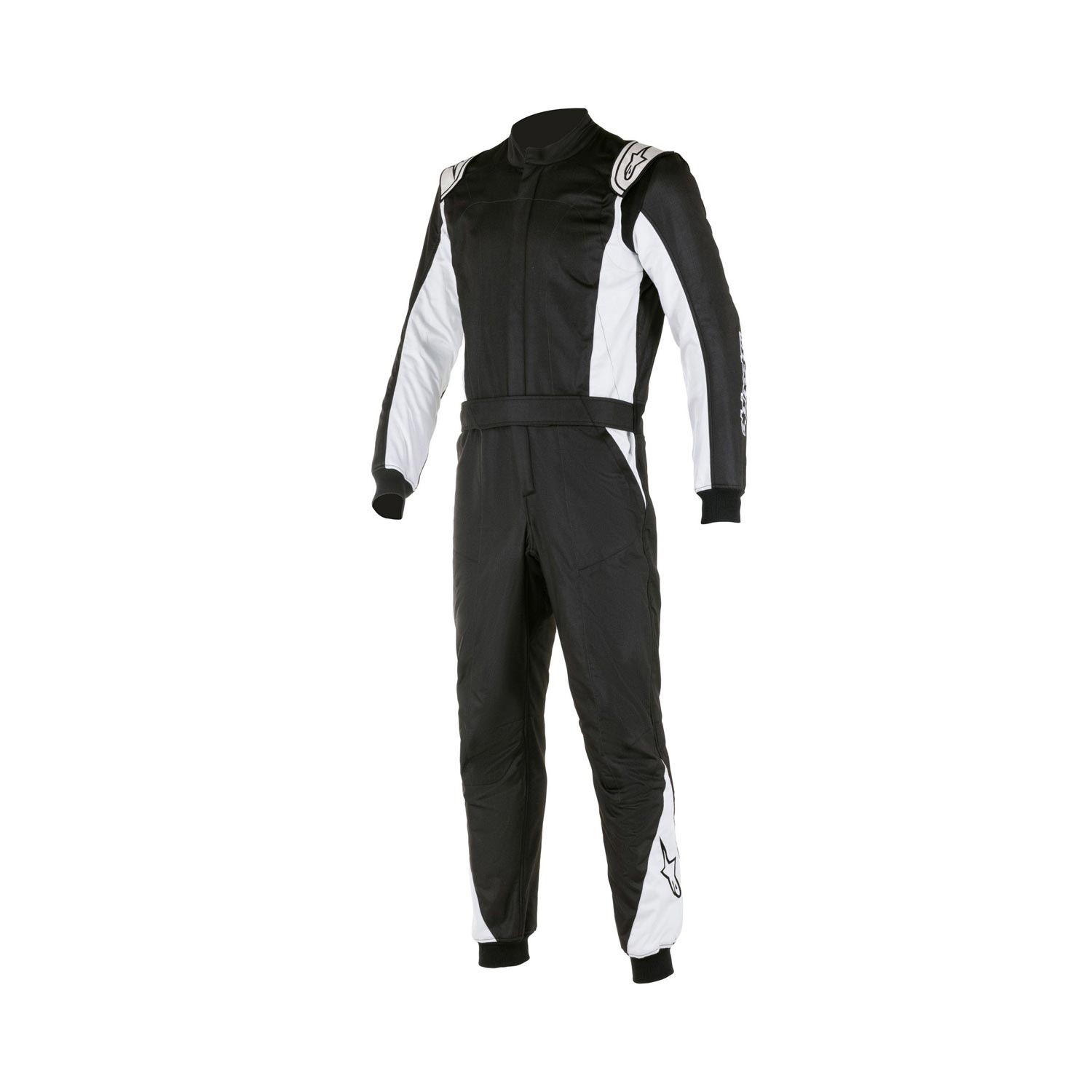 Alpinestars ATOM Race Suit Black/Silver (FIA) Black || Silver | Rally ...