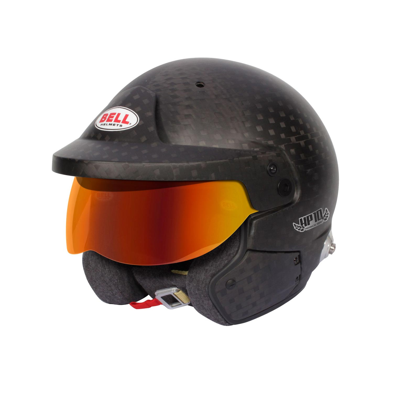 Bell HP10 CARBON Open Face Helmet (FIA) | Helmets \ Open Face Helmets | Rallymerchandise.eu