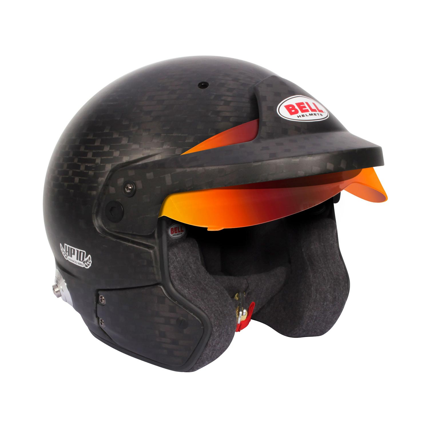 Bell HP10 CARBON Open Face Helmet (FIA) | Helmets \ Open Face Helmets ...