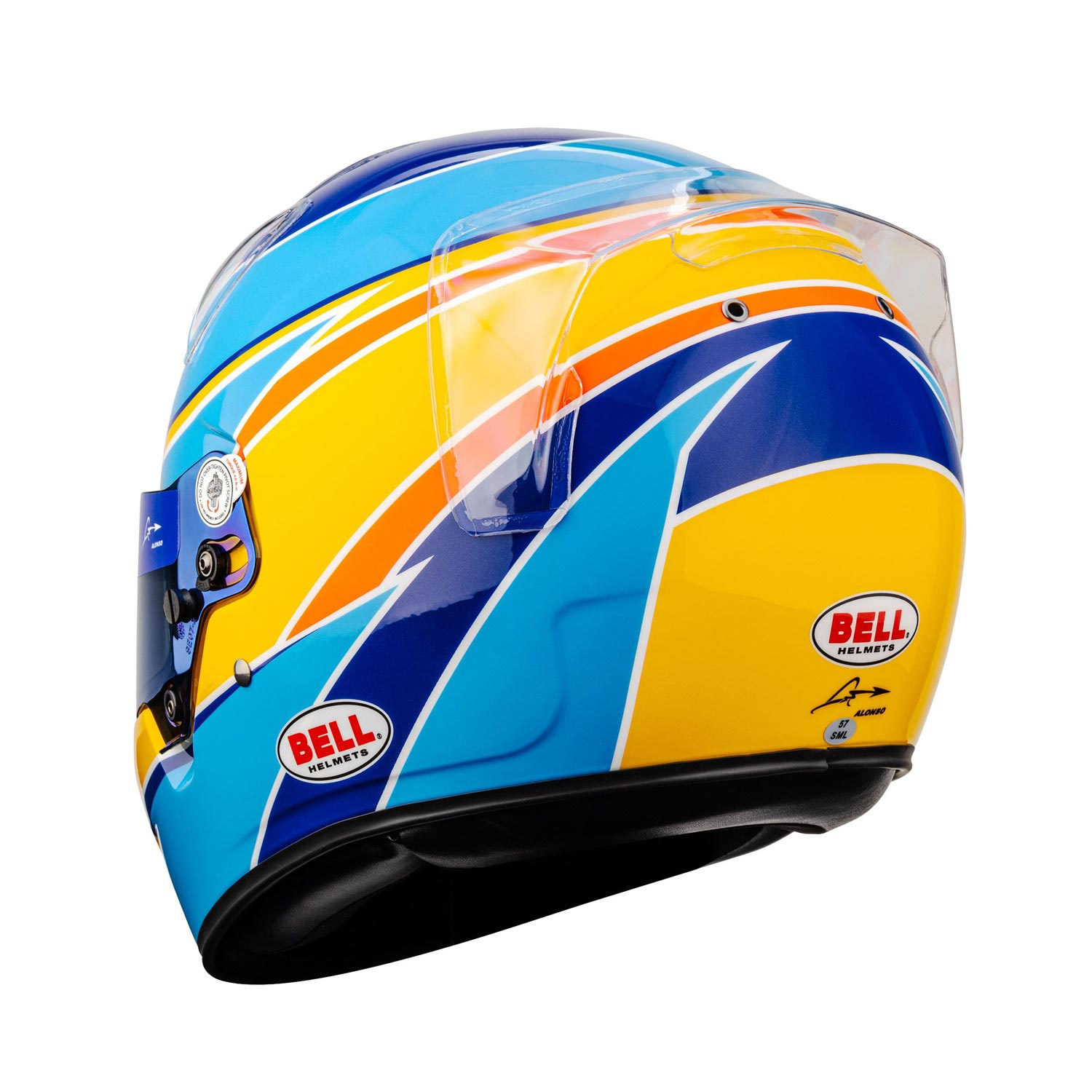 Bell KC7-CMR Fernando Alonso Karting Helmet | Helmets \ Full Face ...