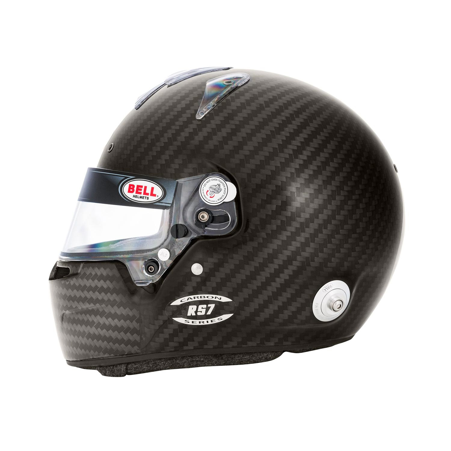 Bell RS7 CARBON Racing Full Face Helmet Black (FIA Snell) | Helmets ...