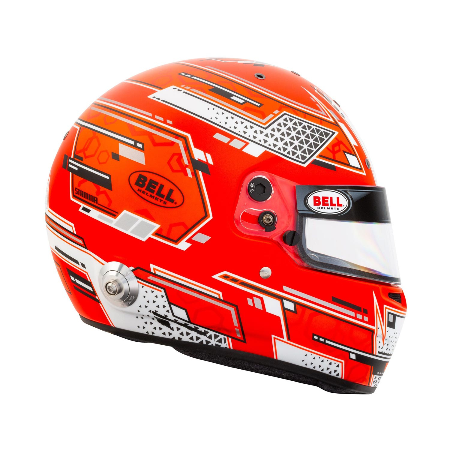 Bell RS7 PRO Stamina Full Face Helmet Red (FIA homologation) | Helmets ...