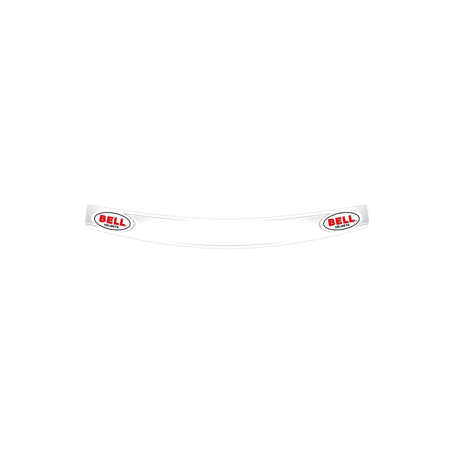 Bell helmets visor stickers white | Helmets \ Accessories ...