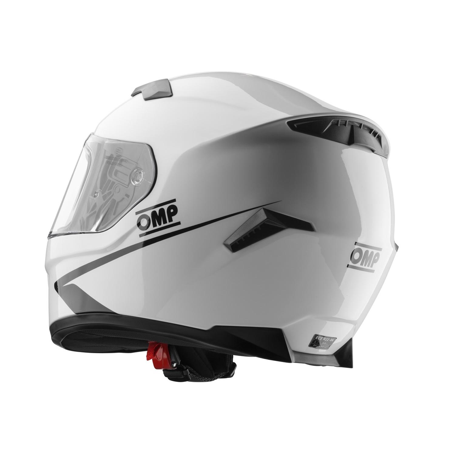 OMP CIRCUIT EVO 2 Full Face Helmet White | Helmets \ Full Face Helmets ...