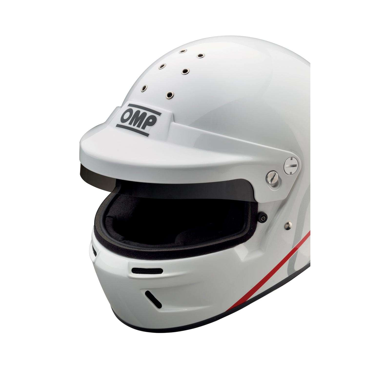 OMP GP-R Full Face Helmet White (FIA) | Helmets \ Full Face Helmets ...