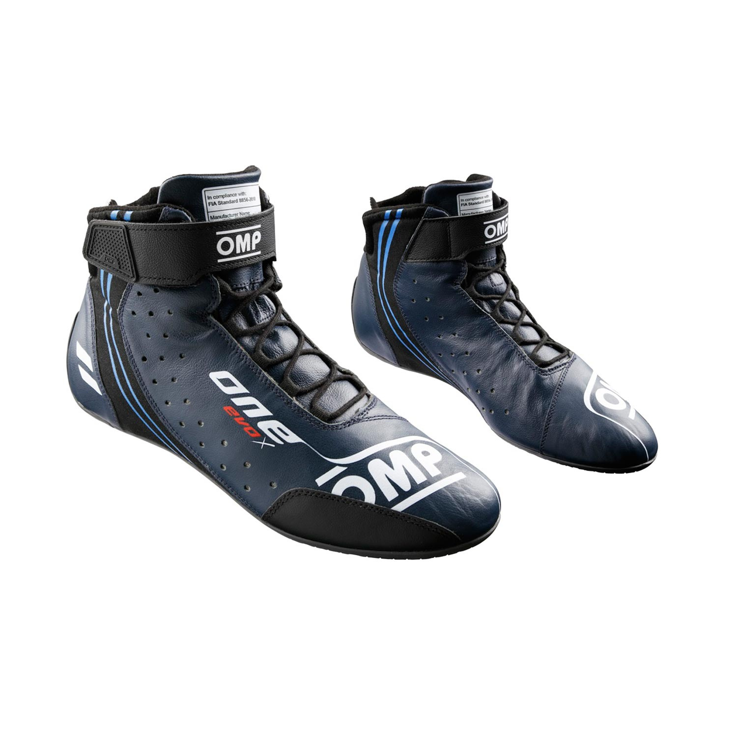 OMP ONE EVO X MY24 Racing Shoes navy blue (FIA) | Shoes \ with FIA ...