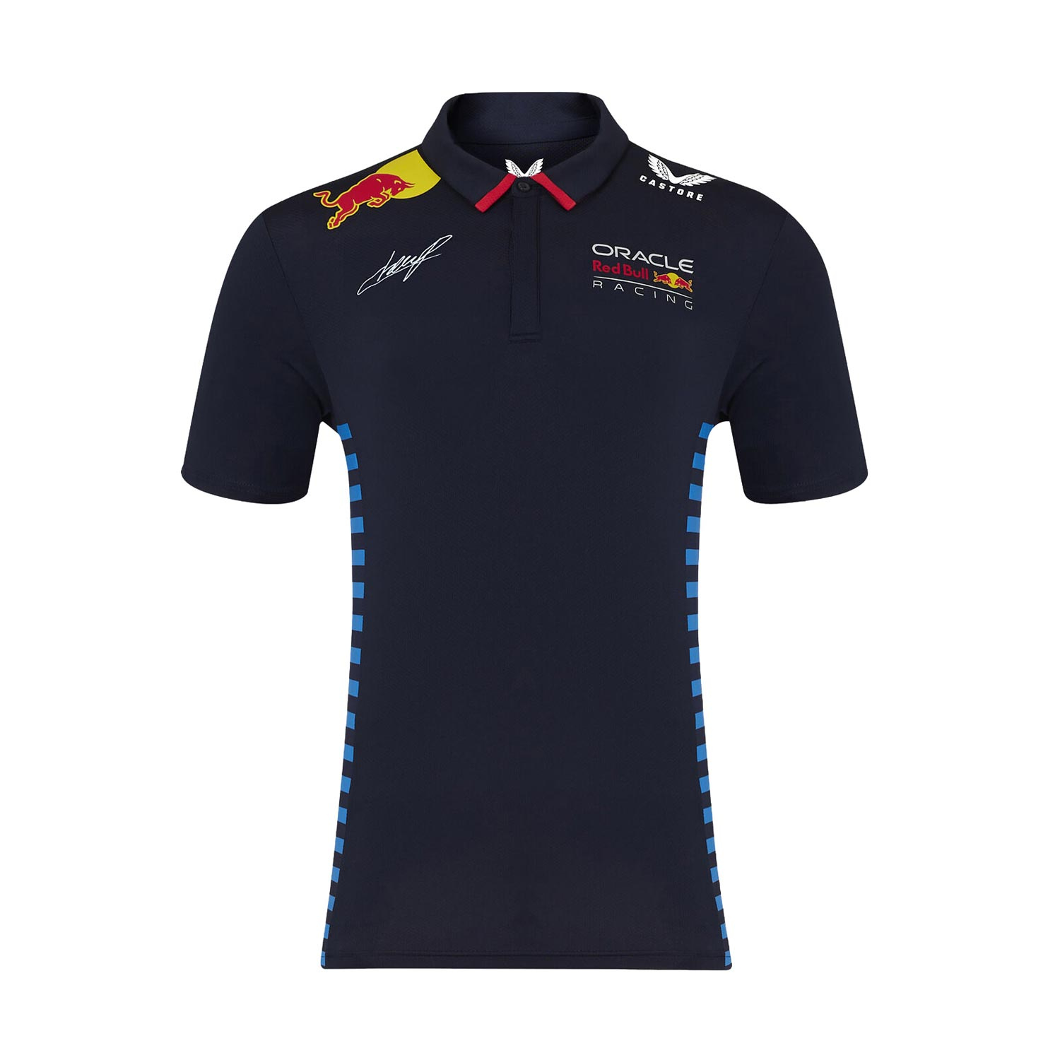 Sergio Perez Team Red Bull Racing 2024 polo shirt | Polo Shirts \ Men's ...