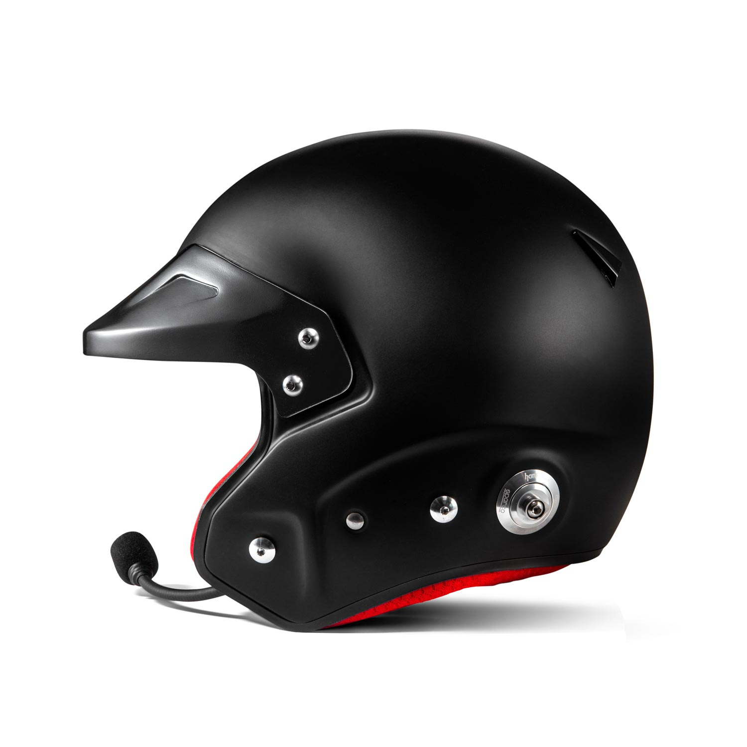Sparco Air RJ-I Helmet black-red (FIA) | Helmets \ Open Face Helmets ...