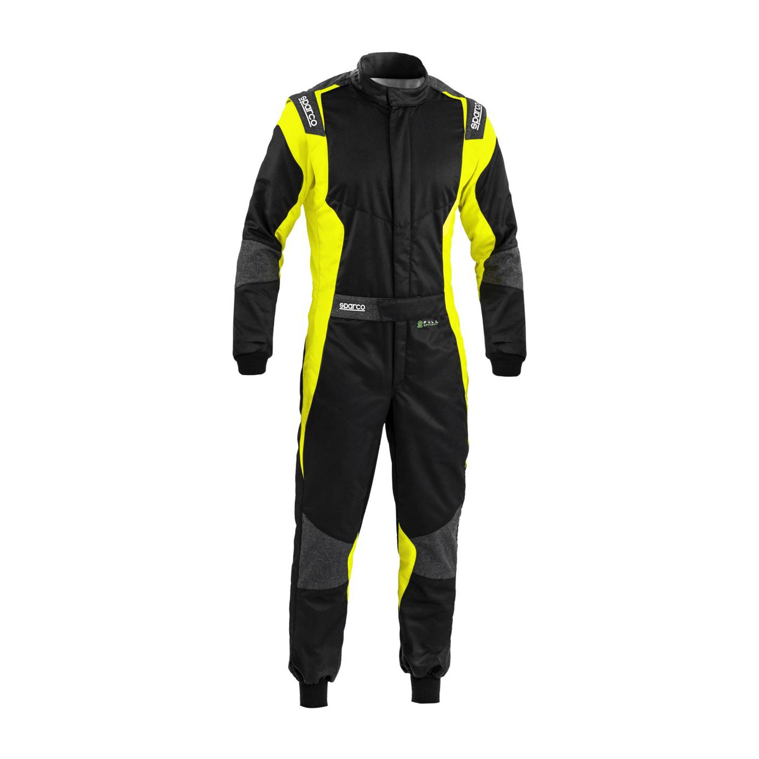 Sparco FUTURA Racing Suit black-yellow (FIA) Yellow || Black | Rally ...