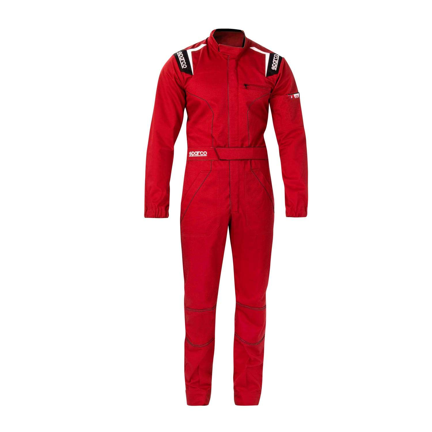 Sparco MS-4 Mechanic Overalls red Red | Rally Suits \ Mechanics ...