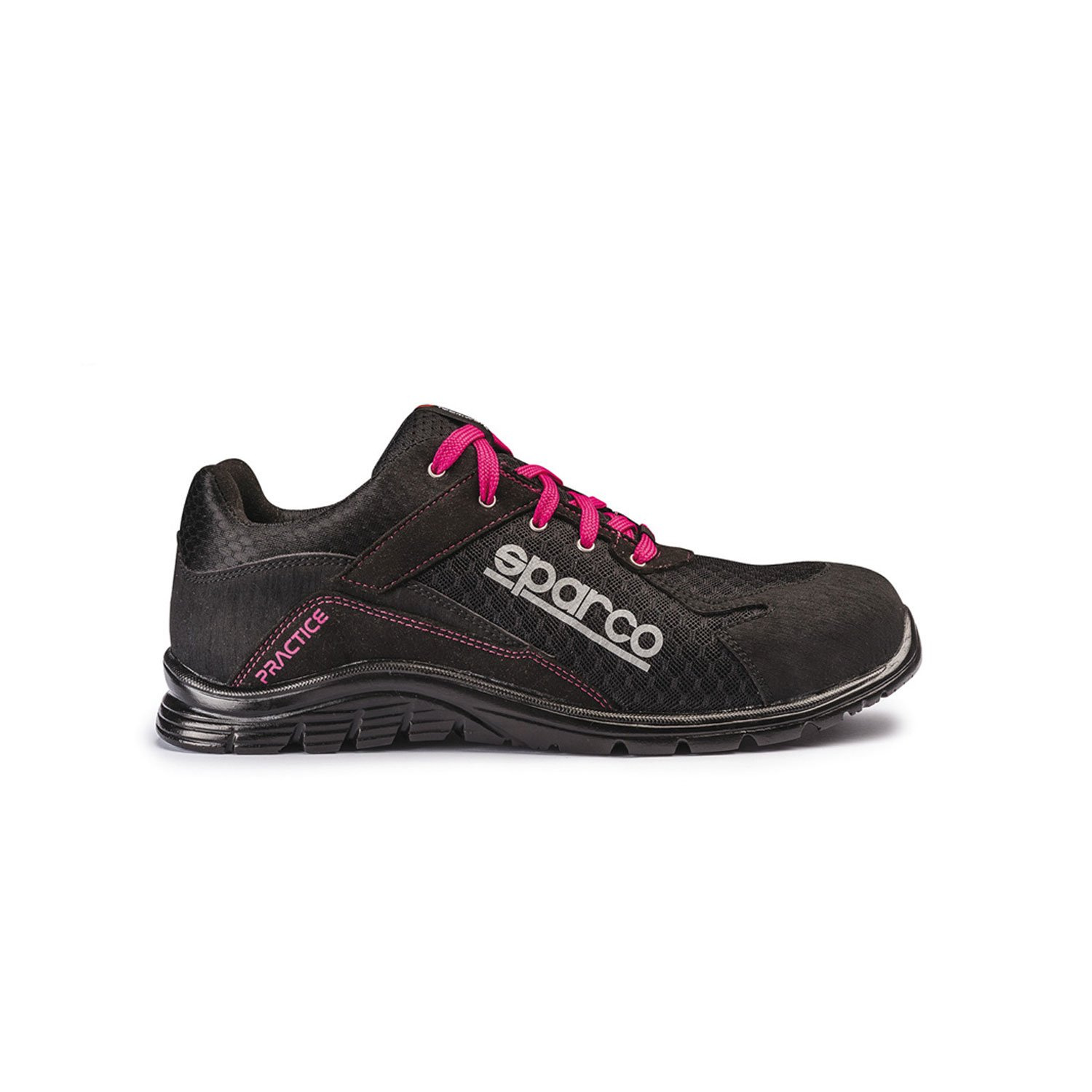 Sparco Practice Shoes black-pink Pink || Black | Shoes \ for Mechanics ...