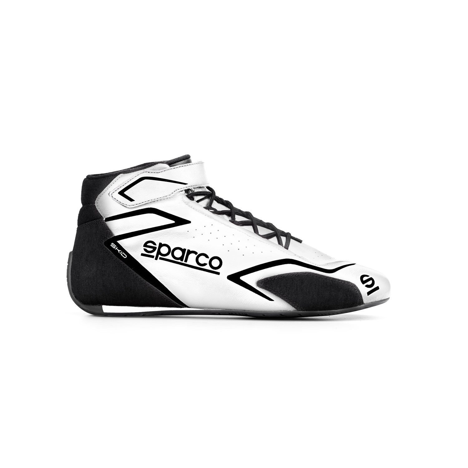 Sparco SKID Rally Shoes White (FIA homologation) White || Black | Shoes ...