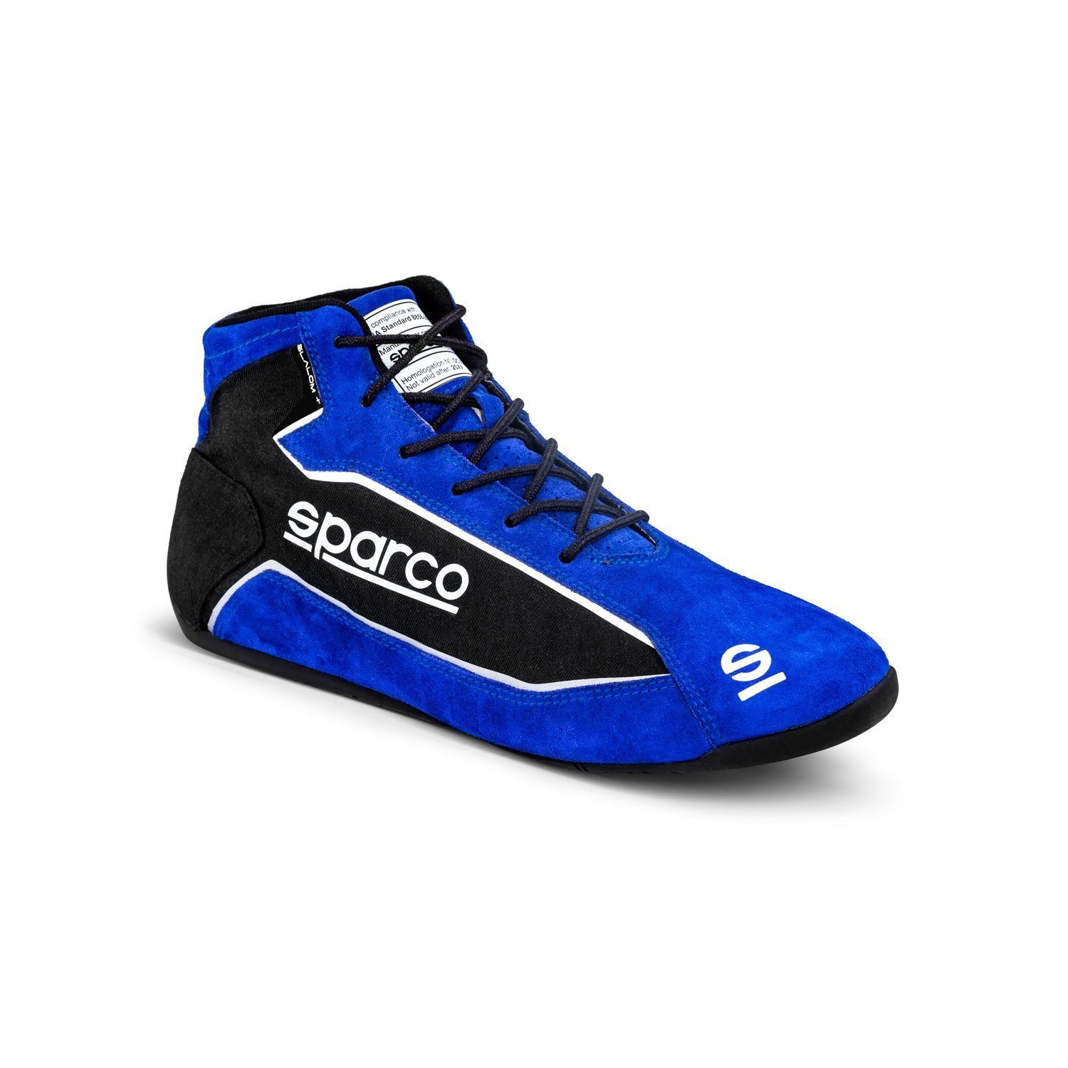 Sparco SLALOM+ Fabric Rally Shoes Blue (FIA homologation) Blue || Black ...