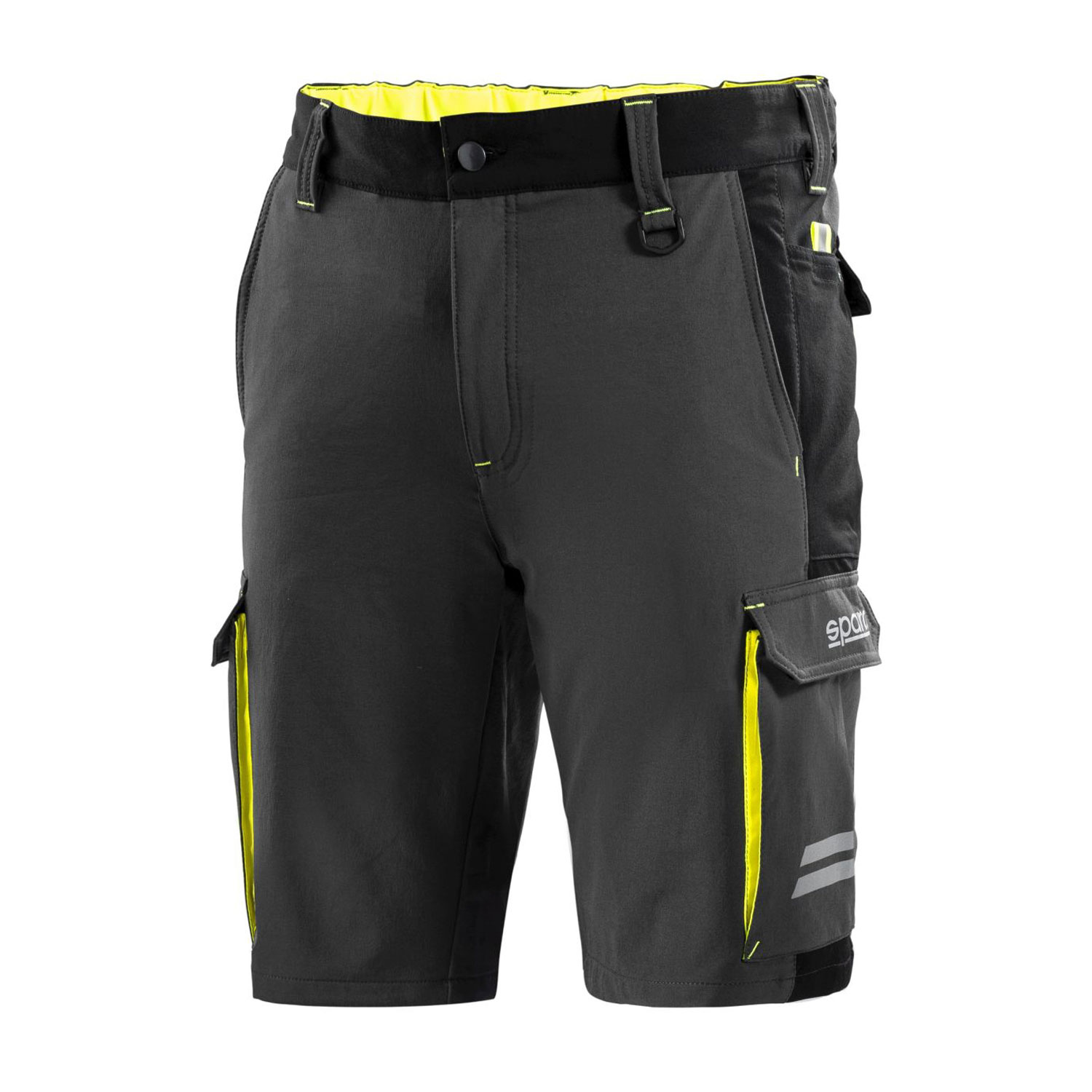 Sparco TECH mechanic shorts grey Yellow || Grey | Trousers and Dresses ...