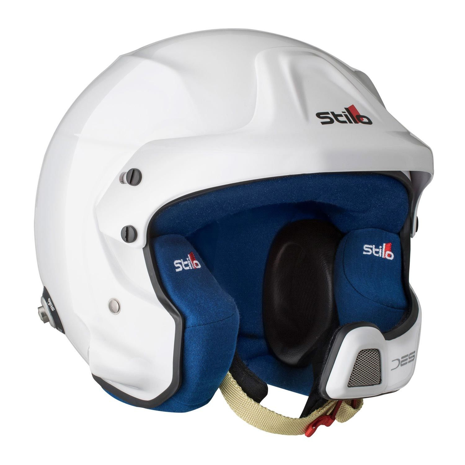 Stilo WRC DES Rally Open Face Helmet White FIA White | Helmets \ Open ...