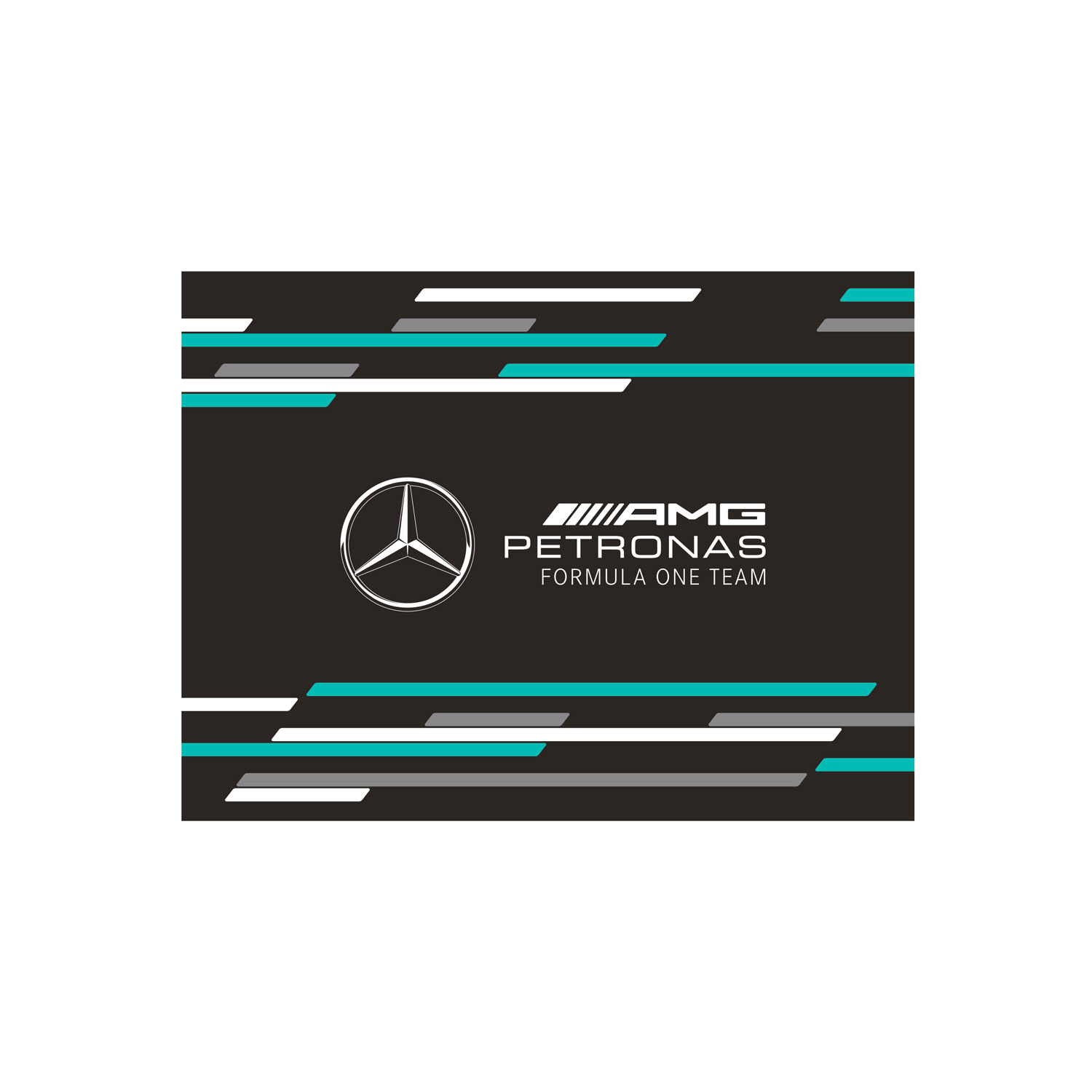 Team black Mercedes AMG F1 Flag | Gadgets \ Flags | Rallymerchandise.eu