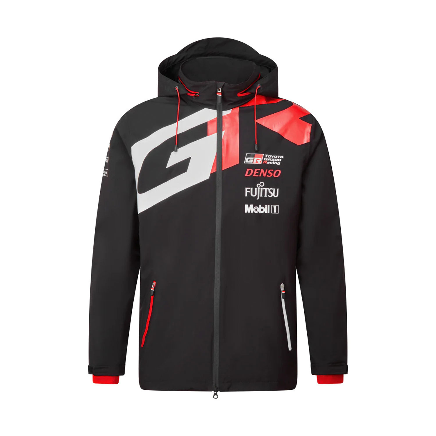 Toyota Gazoo Racing Men's Rain Jacket Black WEC | Wind Jackets \ Men's ...