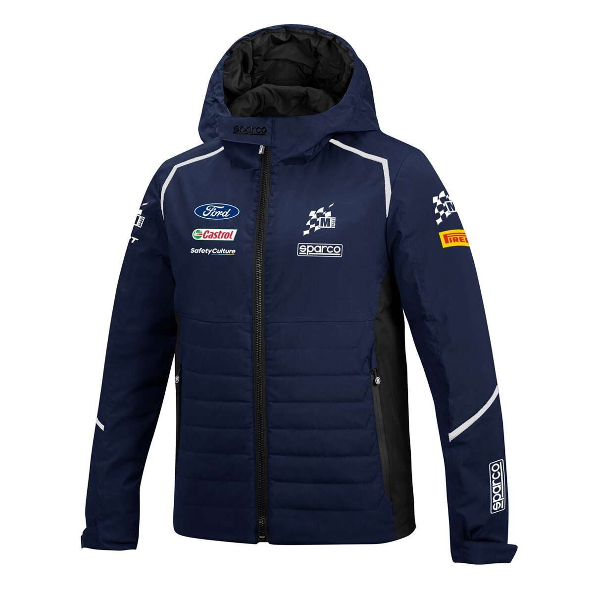 Sparco M-Sport hooded jacket | Wind Jackets \ Men's | Rallymerchandise.eu