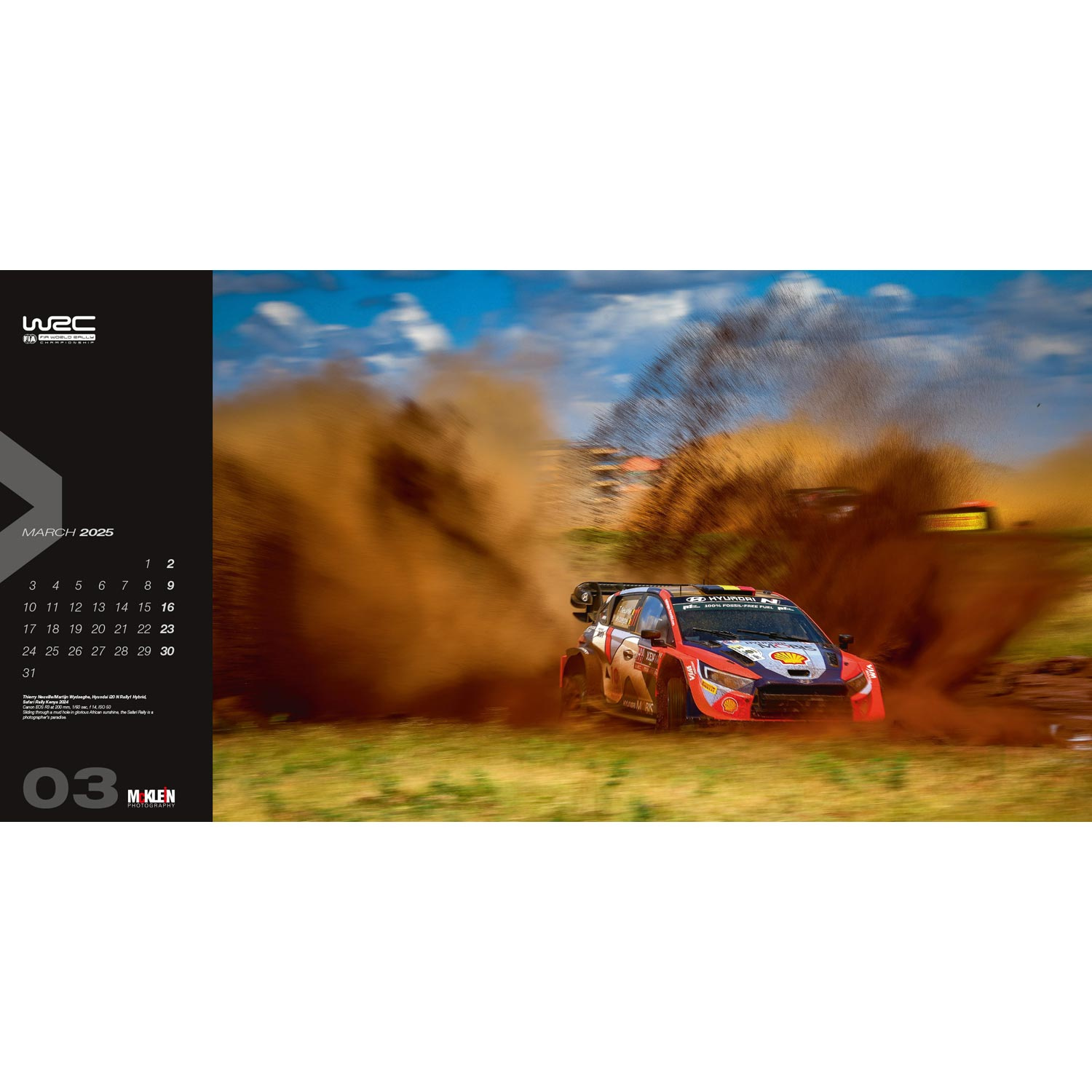 2025 McKlein Rally Calendar - The Wider View | Books and albums ...