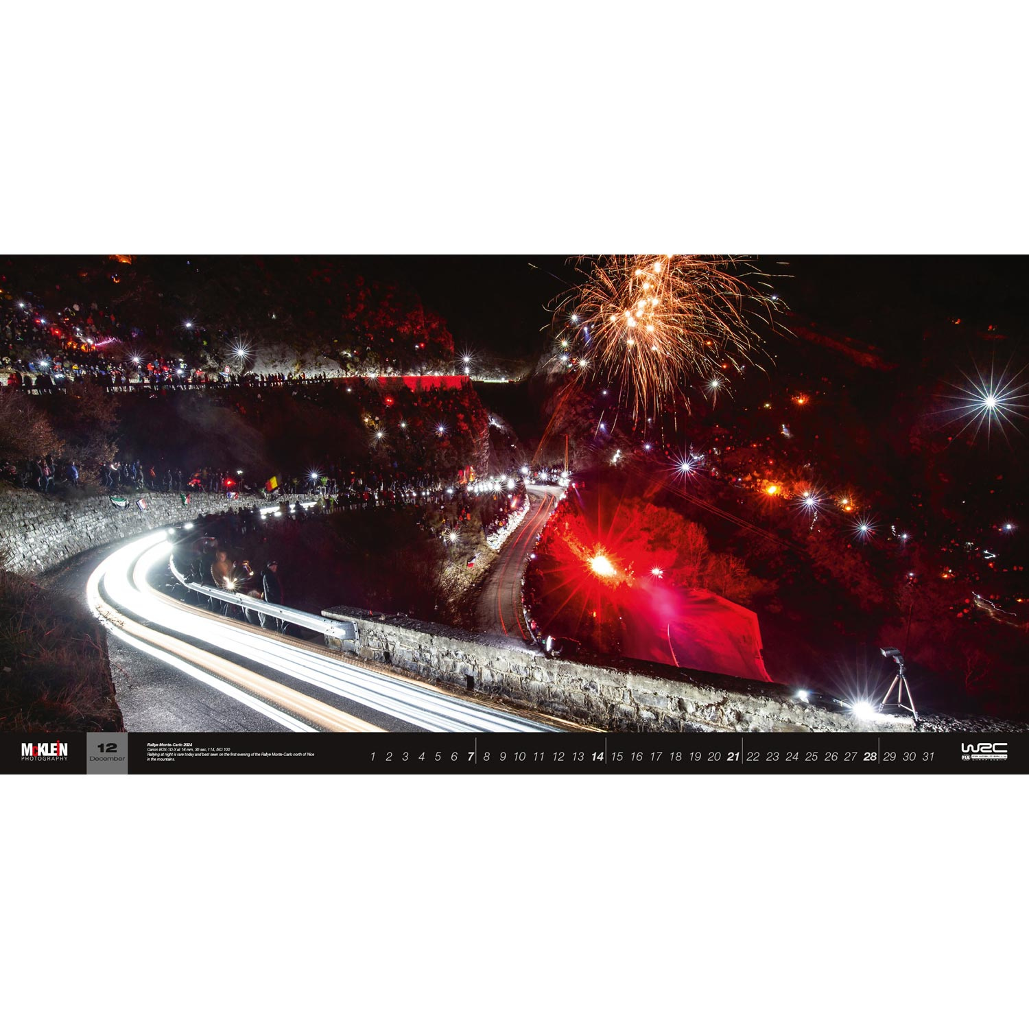 2025 McKlein Rally Calendar - The Wider View | Books and albums \ Calendars | Rallymerchandise.eu