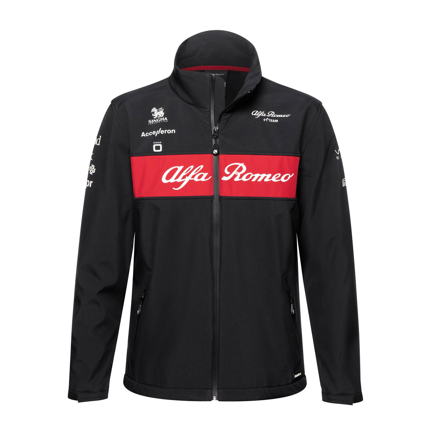 Alfa Romeo F1 Mens Team Softshell Jacket | Wind Jackets \ Men's ...
