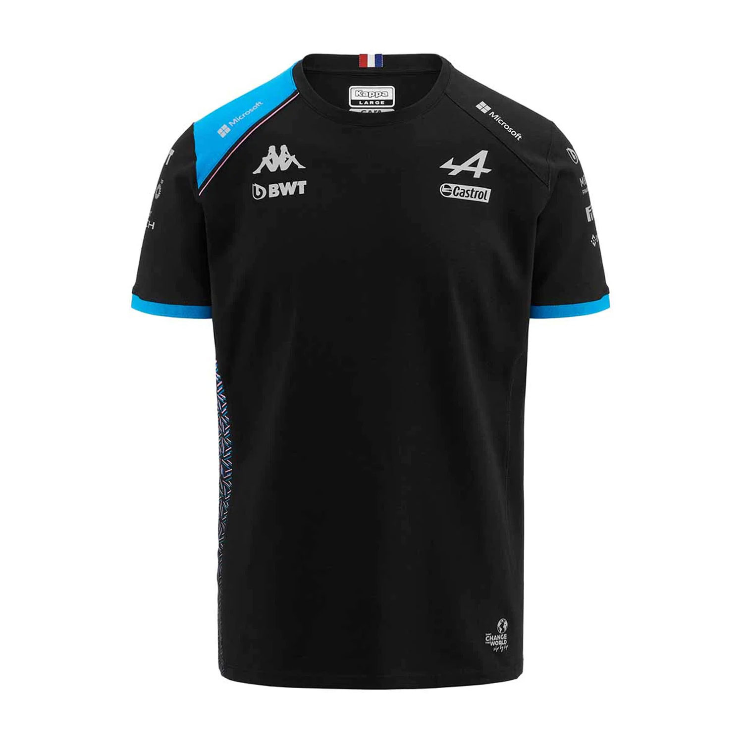 Team T-shirt Fan Team black Alpine Racing F1 | T-shirts \ Mens ...