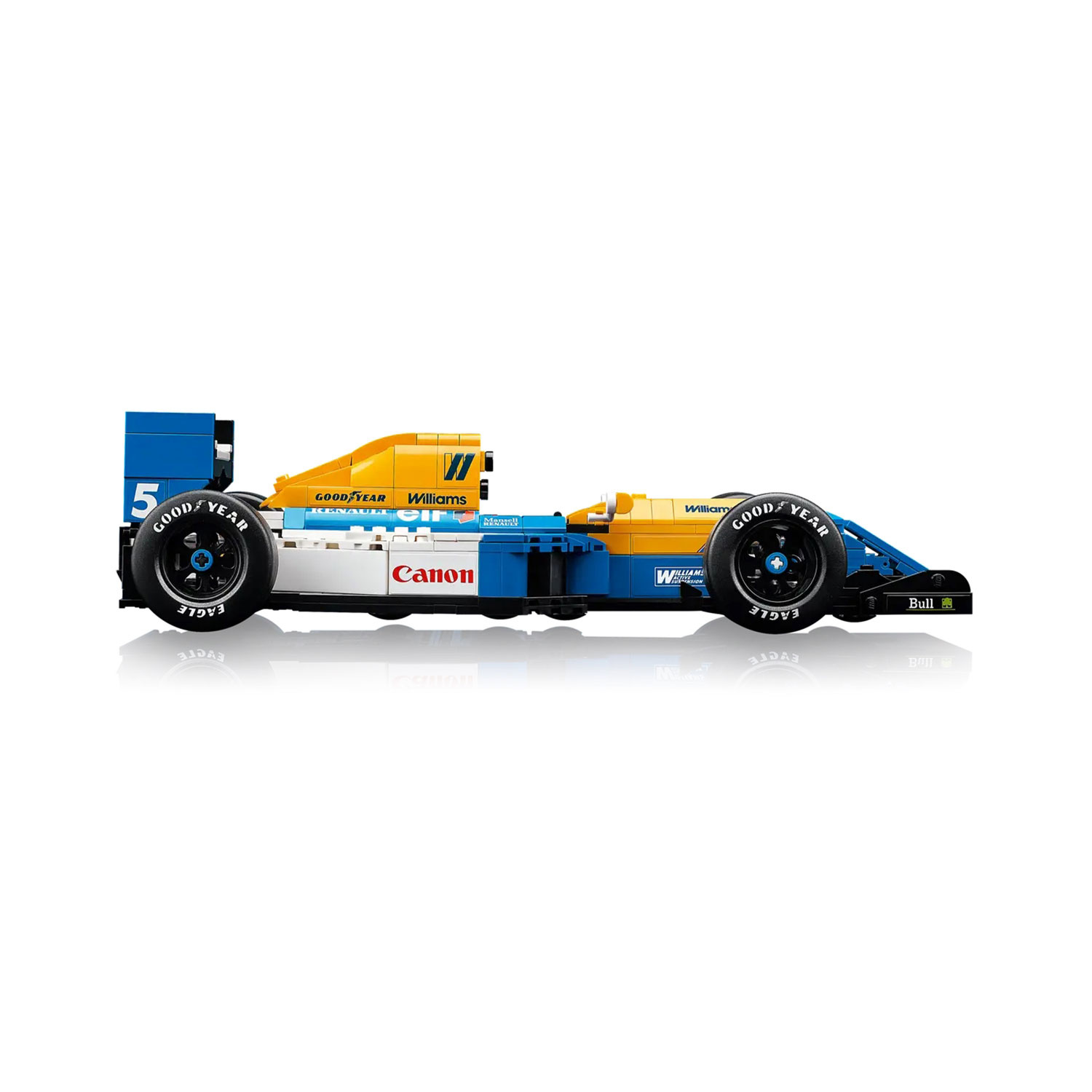 LEGO ICONS Williams Racing FW14B & Nigel Mansell Model Car | Model Cars ...