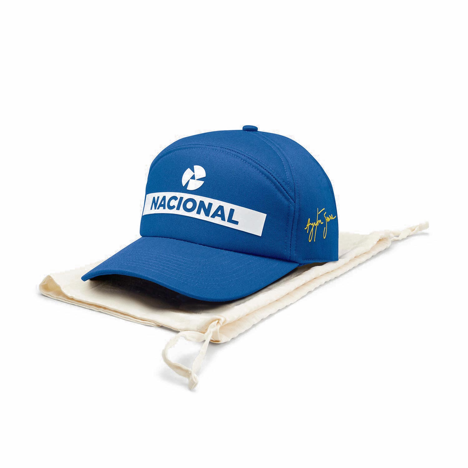 Ayrton Senna Original Nacional baseball cap classic navy blue | Caps ...