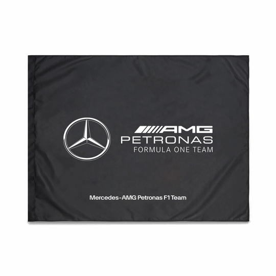 2024 Mercedes AMG F1 Team Flag | Gadgets \ Flags | Rallymerchandise.eu