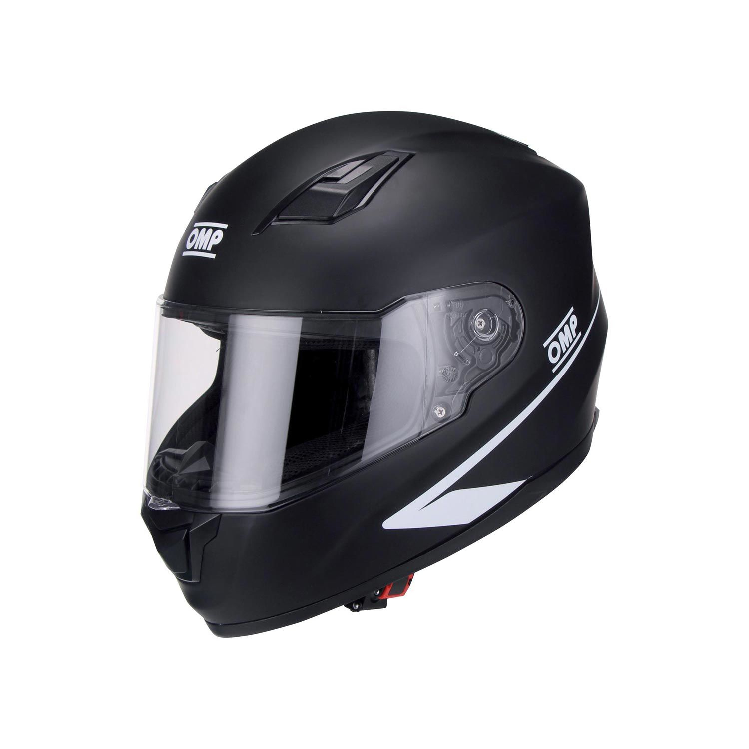 OMP CIRCUIT EVO Full Face Helmet Black | Helmets \ Full Face Helmets ...
